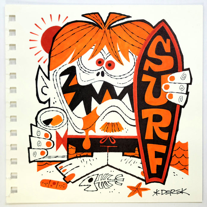 SURF Original Sketch – DerekArt