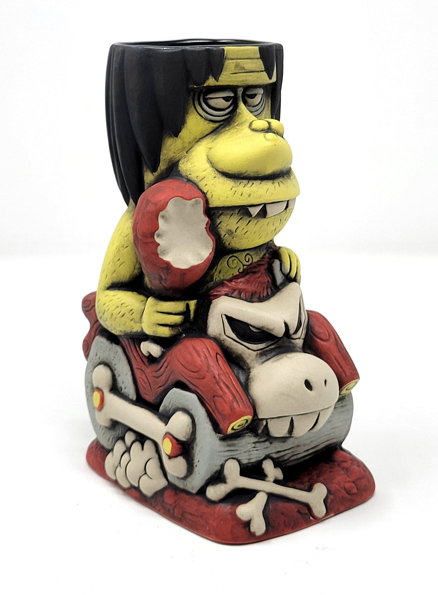 Cro-Mag Cruiser Tiki Mug with Mini-Print and Original Sketch – DerekArt