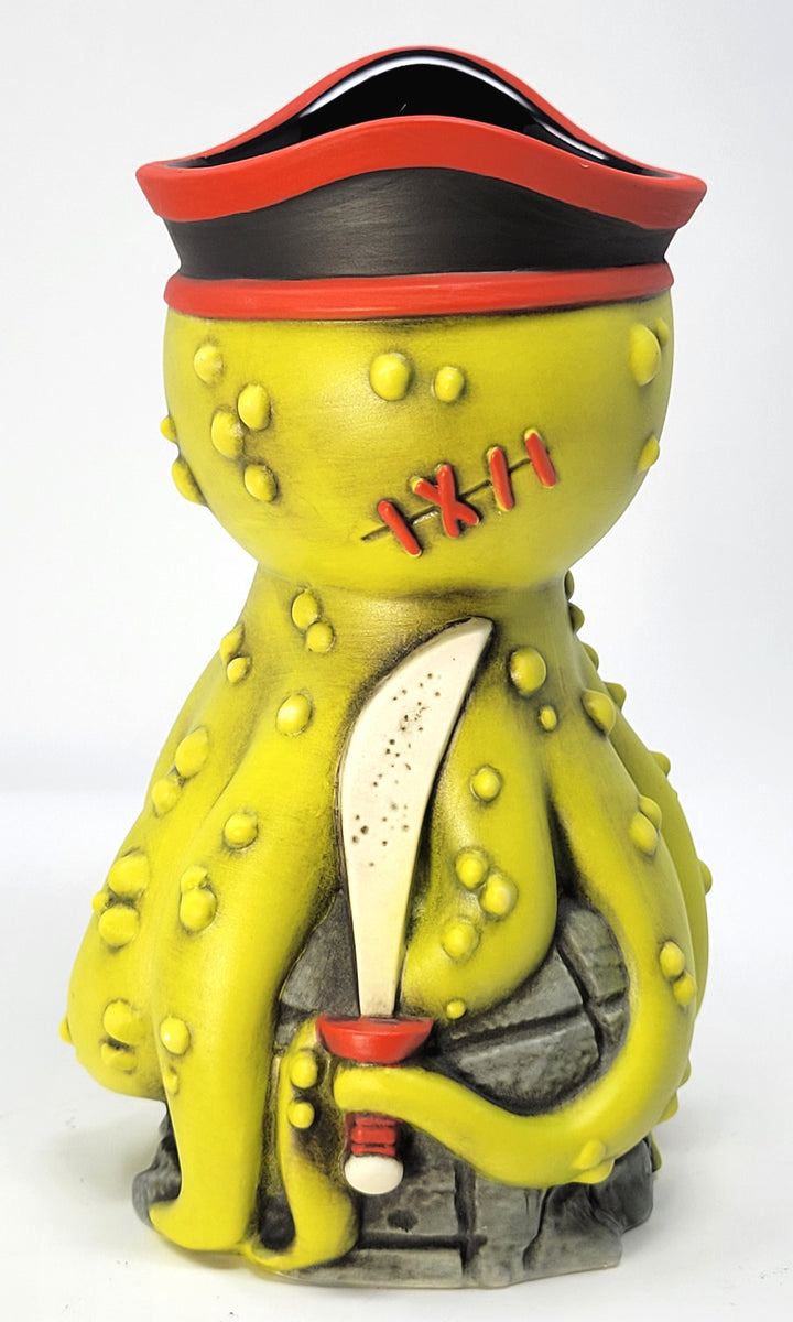 Octo-Pirate Tiki Mug with Mini-Print – DerekArt