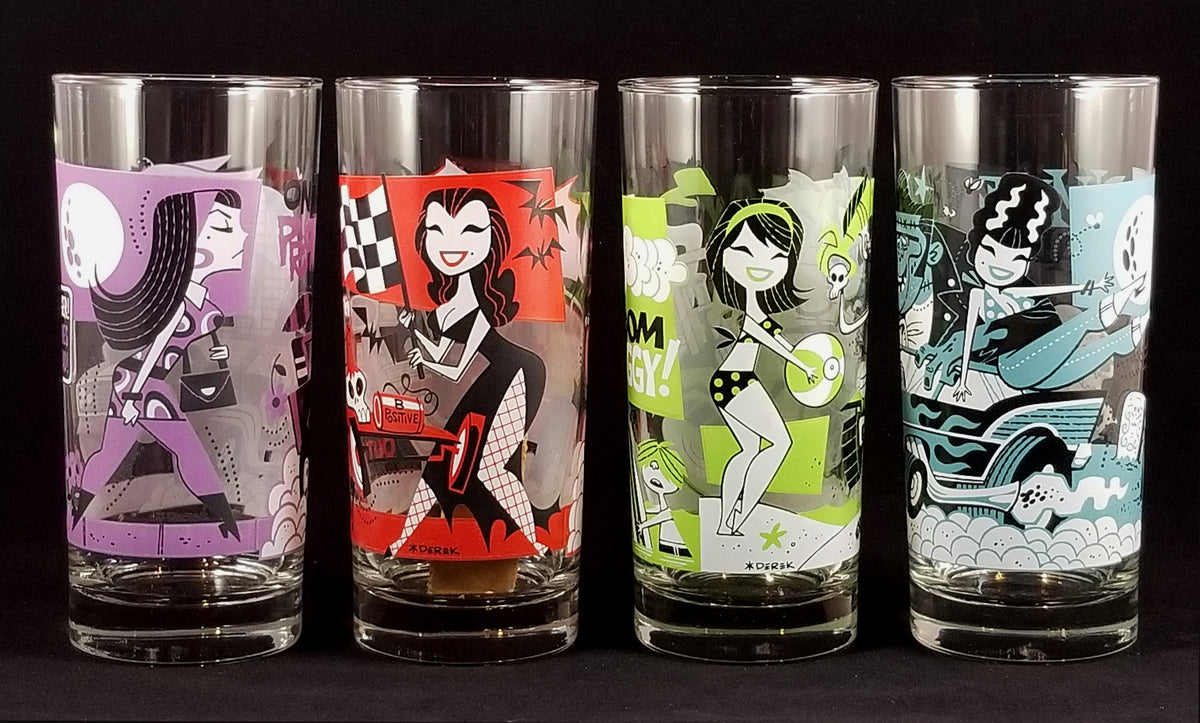 Moto Monster Glass Set – DerekArt