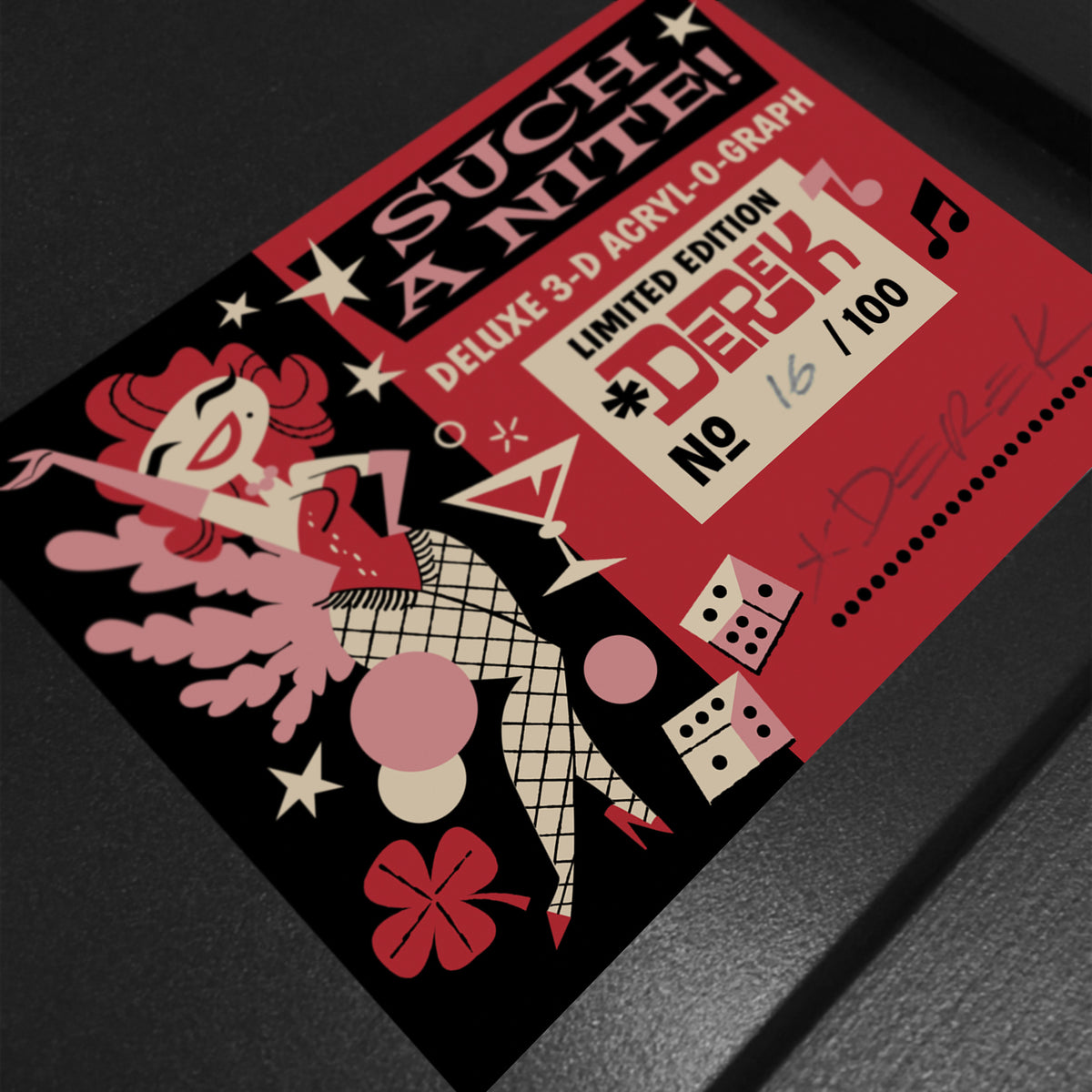 Such a Nite Acrylograph – DerekArt