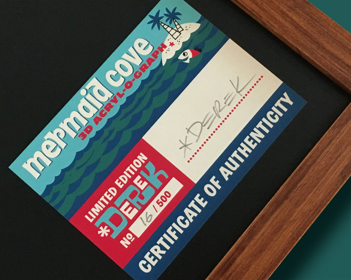 Mermaid Cove Acrylograph – DerekArt