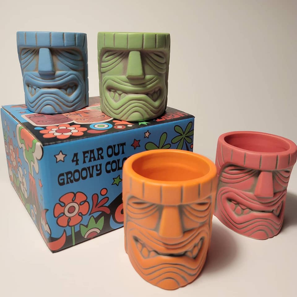 Mino’aka Mad Mod Tiki Shot Set – DerekArt