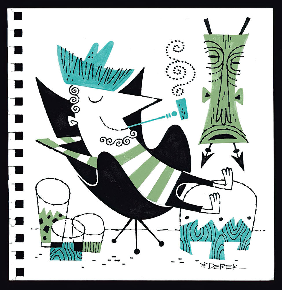 Relaxed Max Original Sketch – DerekArt